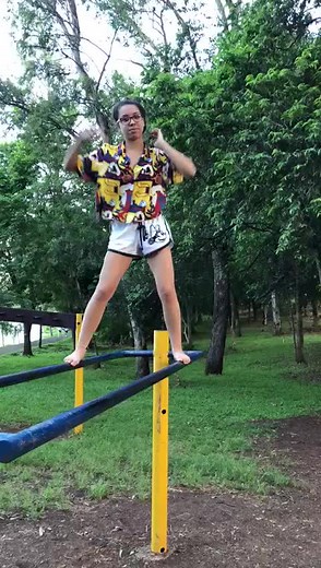 Mastering Balance Techniques on a Horizontal Bar