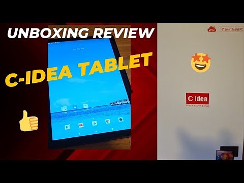 Unboxing Review C idea Smart Tablet