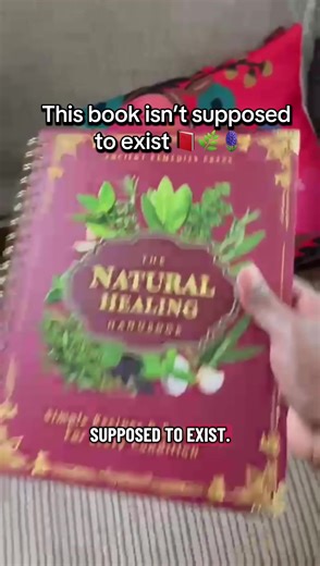 This isn’t your average wellness book — The Natural Healing Handbook revives ancient herbal remedies that actually work. Grab it before it disappears. #HerbalHealing #NaturalRemedies #HolisticHealth #WellnessGuide #TikTokMadeMeBuyIt
