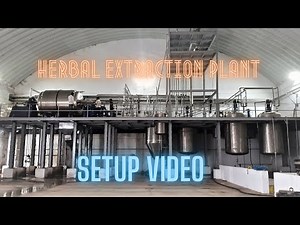 MULTI HERBAL EXTRACTION PLANT SETUP BY ABLE ENGINEERING