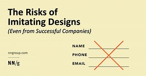 The Risks of Imitating Designs (Even from Successful Companies)