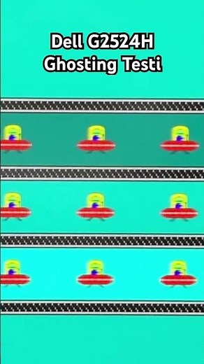 Dell G2524H 0.5 Ms 280 Hz IPS Monitör Ghosting Testi #dell #monitor #ghosting #shorts