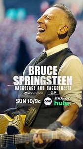 150K views · 1.5K reactions | It’s Bruce Springsteen as you’ve never seen before! 朗 Sunday night on ABC7, The Boss invites you into his world. Watch “Bruce Springsteen: Backstage and Backstreets” on Sunday at 10 p.m. on ABC7. | ABC7 | Facebook