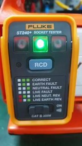 When you need quick #wiring answers, reach for the #NEW #Fluke #ST240 #RCD #SocketTester! ✔️ Quick visual identification to diagnose all 6 wiring conditions ✔️ Simple one-button RCD tests ✔️ Audible #voltage alert beeper helps you work faster and #safer 🎥 hvacr_tech_downunder on Instagram. Equip yourself with this Fluke essential today at https://fluke.co/st240plus-fb #toolsofthetrade #itsmykit #tools #testtools #fluketools #sparky #sparkytools #electrician | Fluke Australia