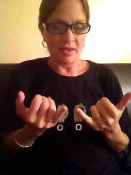 ASL: importance of PALM Orientation when making a SIGN