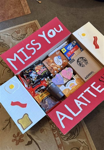 Valentine's Day Care Package for Deployed Husband