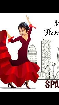 My First Flamenco dance l Kids Flamenco Dance l Flamenco Dance Lessons for Beginners l Spanish Dance