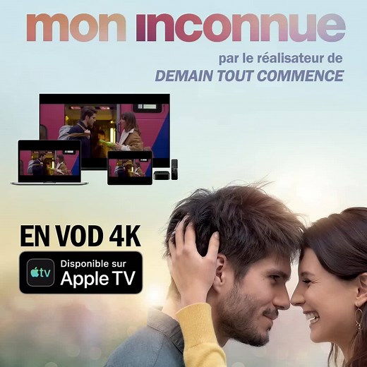 91K views · 129 reactions | Du jour au lendemain, Raphaël se retrouve dans un monde où il n'a jamais rencontré Olivia, la femme de sa vie... Comment va-t-il s’y prendre pour reconquérir sa femme ? Découvrez MON INCONNUE en VOD  https://apple.co/31AMPKe | AlloCiné | Facebook