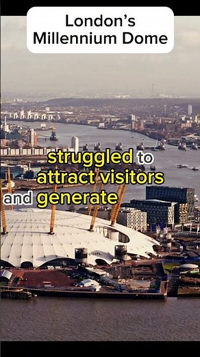 The Remarkable Transformation of the Millennium Dome #MillenniumDome #TheO2Arena #London #2000