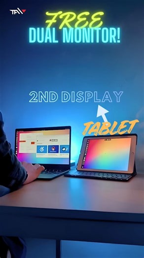 Zero Budget Dual Display Setup! #shorts #tech #trending #music #viral #short #fyp #foryou #views #yt