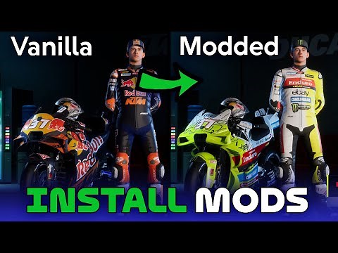 How To Install Mods For MotoGP 25!!!