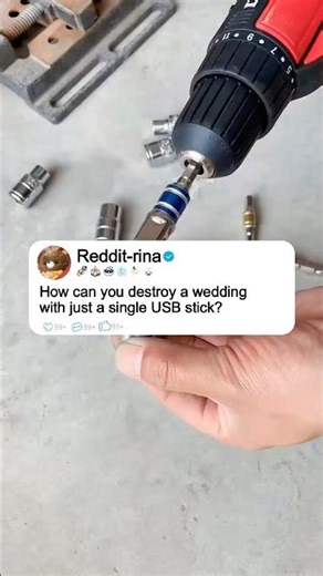 How can you destroy a wedding with just a single USB stick? #shorts #story #reddit