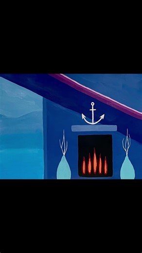 Hand painted/animated short film in progress