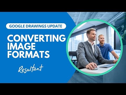 How to Convert Image Formats In Google Drawings