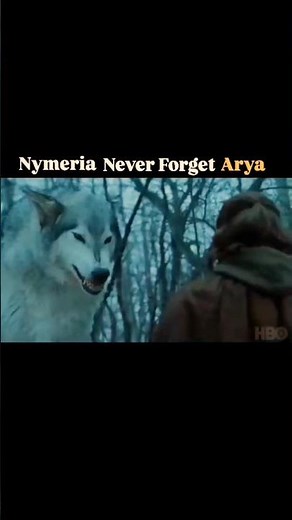 ARYA & NYMERIA Reunion ❤️🐺#shorts