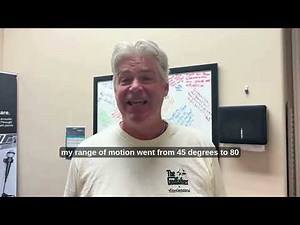 StemWave results for shoulder and lower back Kevin