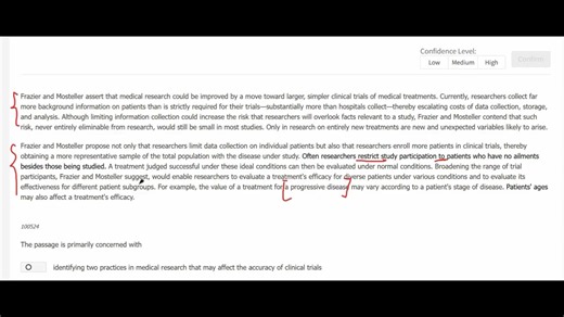 Gmat - RC逐篇带读 - Frazier and Mosteller assert that medical research could be impr