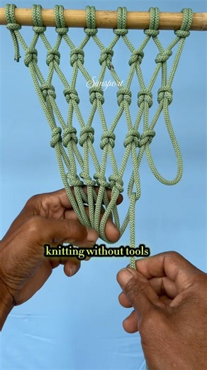 Making a nets #net #knot