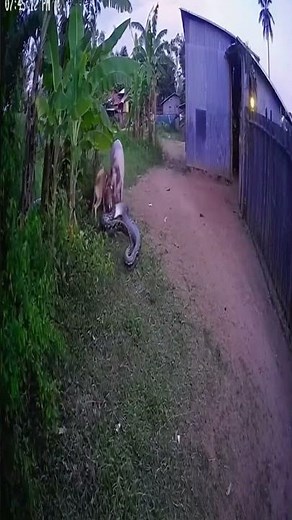 Python Crushing Dog to Death - Family Pig Did the Most Savage Thing 😱🐷🐍