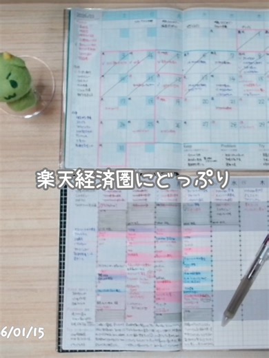 2026/01/15 楽天経済圏にどっぷり ⟡.· ┈┈┈┈┈┈┈┈┈┈⟡.· ほしいブルブルマシンが ちょうど楽天で20%OFF✨ SIMを楽天モバイルに変えれば もっとお得！って気づいた✌️ 楽天モバイル初利用で 13,000ポイント還元💕 …のはずが… エラー、エラー、エラー で最終的に10,000ポイント😂 ポイント4倍💕になるはずが 「反映まで数日かかります」で セールに間に合わなさそう😂 楽天経済圏はお得だけど、 不意打ちの罠が多すぎない？😂 #土曜はじまり手帳 #手帳時間 #習慣化 #朝の習慣 #どーよくん