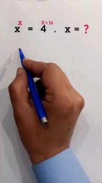 Solve for the value of ' x '