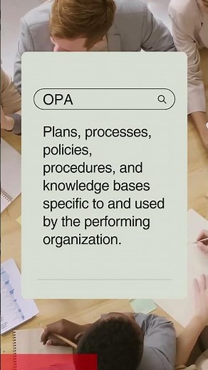 What is Organizational Process Assets (OPA) in Project Management?