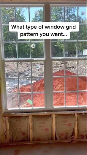 Window grid pattern is another choice you have to make in the home building process! #builderbrigade