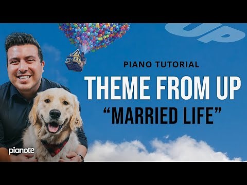 Learn to play "Married Life" From UP (Easy Piano Version)