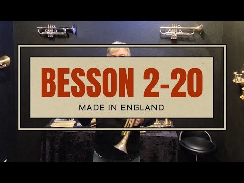 English Besson 2-20 Trumpet Made in England Reveiw
