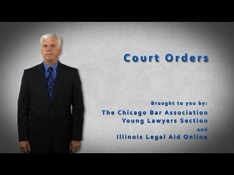 How to Get a Court Order