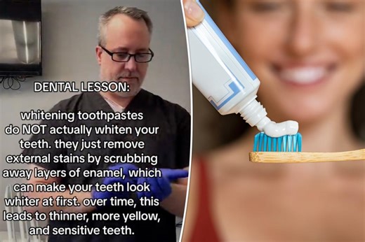 I’m a dentist — here’s the scary reason you should never use whitening toothpaste