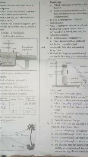 Science & Technology - 1 Activity Sheet paper #10thboardexam #exam #10thclass #education