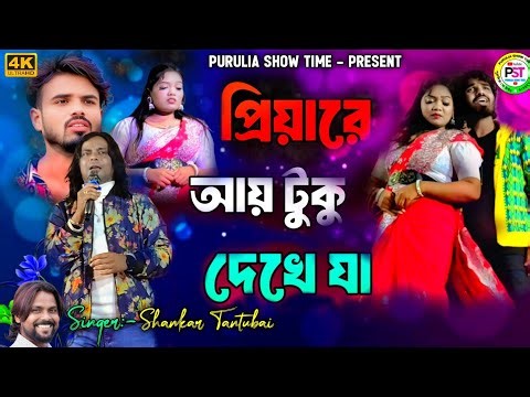 প্রিয়ারে আয় টুকু দেখে যা | New Purulia Sad Song Singer :- SHANKAR TANTUBAI #stageprogram #viral