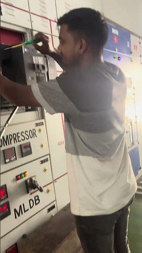 VCB Breaker Maintenance #electrician