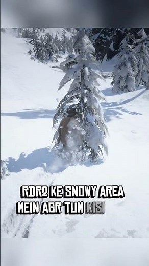 RDR2 Has Insane Snow Physics You Probably Never Noticed 😍
