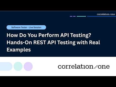 How Do You Perform API Testing? Hands-On REST API Testing with Real Examples