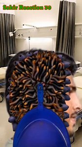 Relax with ASMR side face wash ear treatment removal video 👂😁 | Sakir Reactin 30