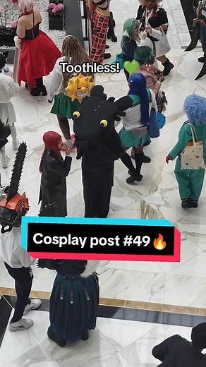 Shout-out to whoever that awesome cosplayer was 🦇💚 #katsucon #washingtondc #cosplayer #cosplayers #cosplayersoftiktok #convention #conventions #toothless