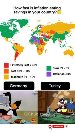 📊 Countries With the Highest Inflation Rates in 2025 — Global Ranking Revealed! 💸🔥