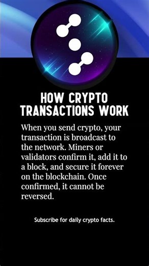How Crypto Transactions Work | Cryptocurrency Explained