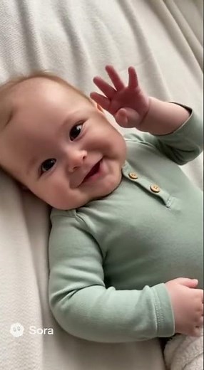 초음파 속 아이와 태어난 아이 비교