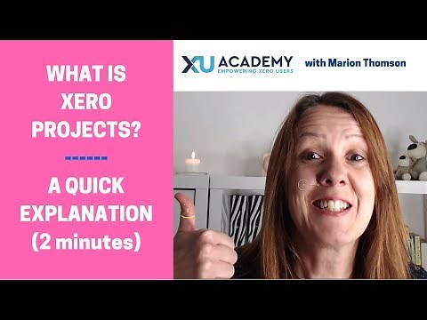 A quick guide to Xero Projects