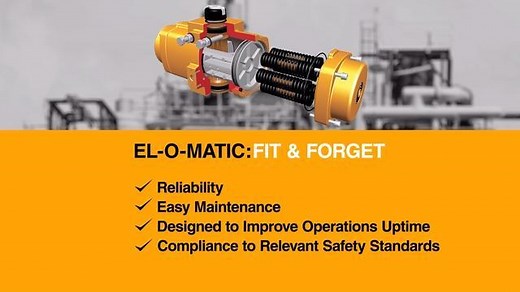 EL-O-Matic F-Series Pneumatic Actuators - Emerson Video Library