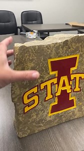 Iowa State Cyclones Rock, Iowa State University Gifts, Iowa State Decor, Iowa State Gifts, Iowa State Logo Gifts Ames Iowa Cyclones Football - Etsy