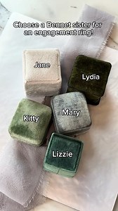 Just in time for the 20th anniversary of Pride and Prejudice, here’s a ring for each Bennet sister! 💕 #MJVJewelry | Maejean Vintage