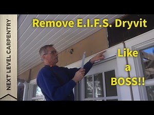 Remove Dryvit Like a BOSS