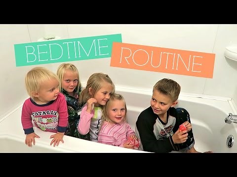 💤CRAZY BEDTIME ROUTINE WITH 5 KIDS💤