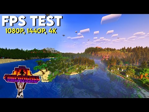Minecraft Prominence II RPG Modpack Benchmark | FPS, Shaders, & World Gen Tests (1080p, 1440p, 4K)
