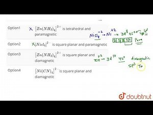 Correct statement is | CLASS 12 | TEST 2 | CHEMISTRY | Doubtnut