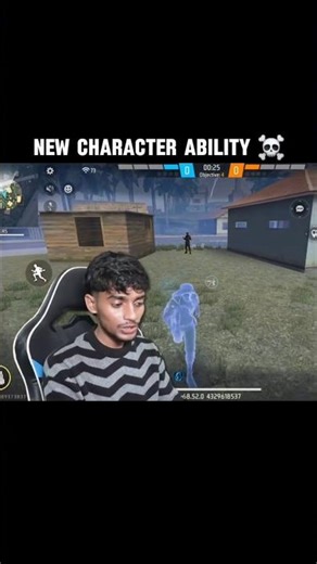 New Character Ability ☠️ #freefire #FreeFireMax #edit #trend #stargamer